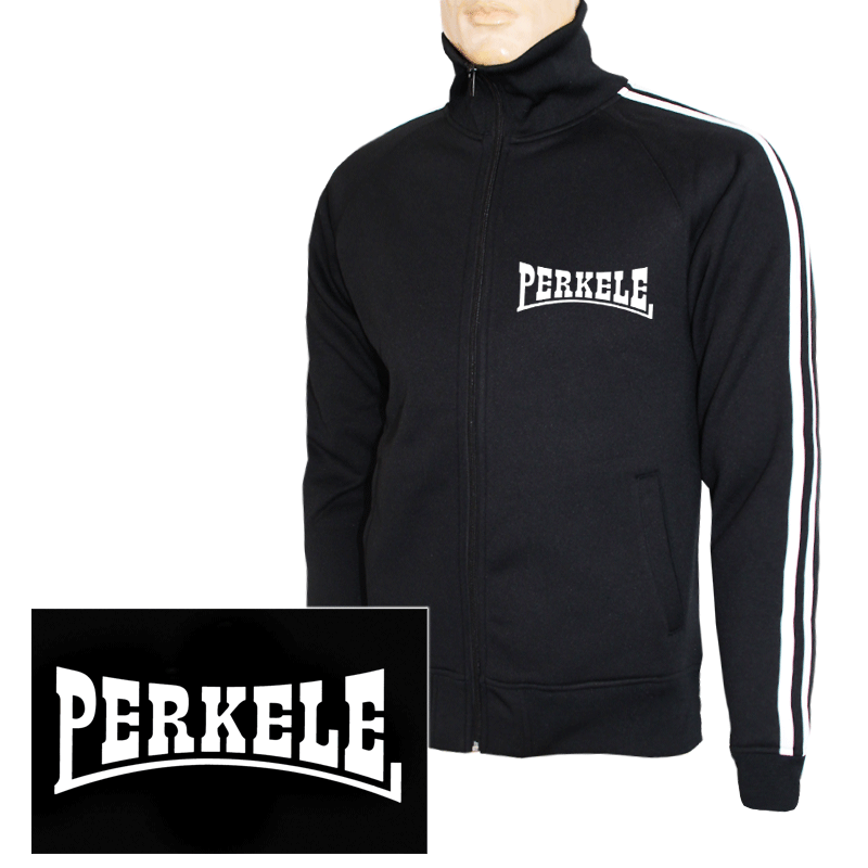 Perkele "small Logo" Trainingsjacke mit Streifen (slimfit) – Spirit of ...