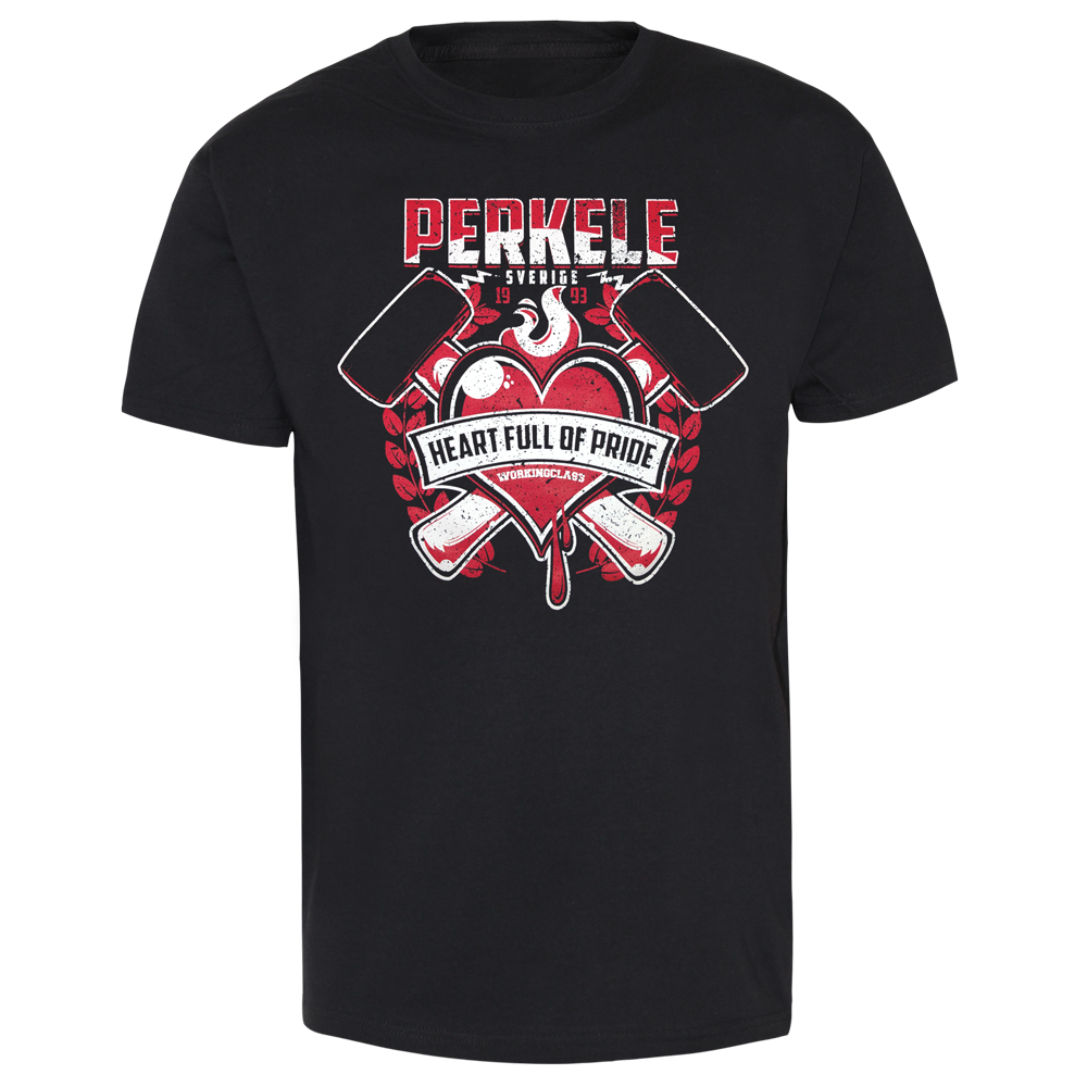 Perkele "Heart full of pride (3) (red)" T-Shirt – Spirit of the Streets