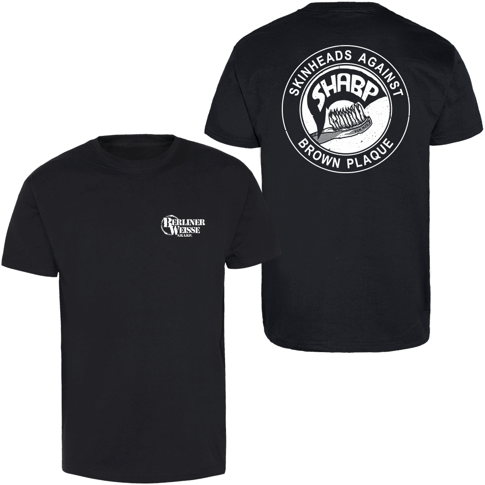 Berliner Weisse "SHABP" T-Shirt (black/white) | Best Price in 2023 at ...