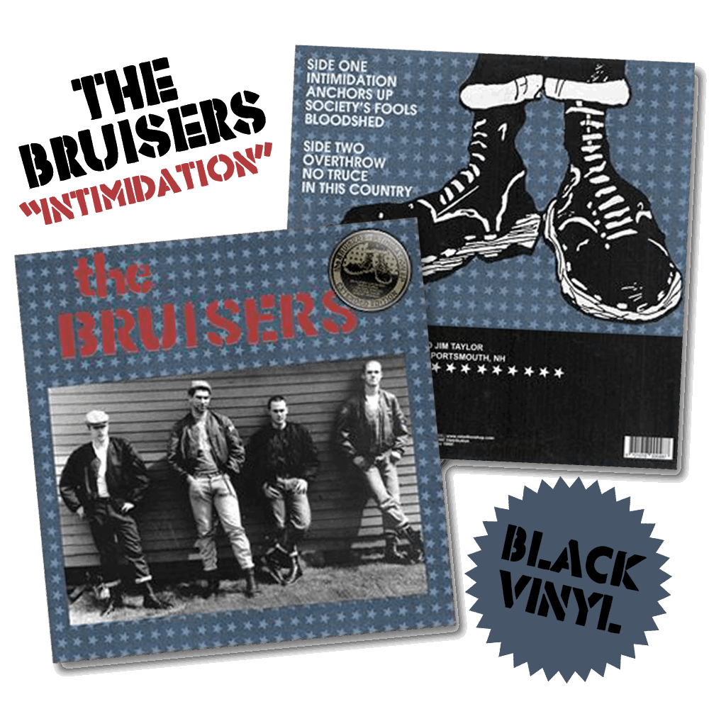 Bruisers, The "Intimidation" (Extended Edition, RP) 12" (black ...